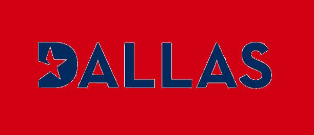 dallas convention logo on red | Dallas Arts District